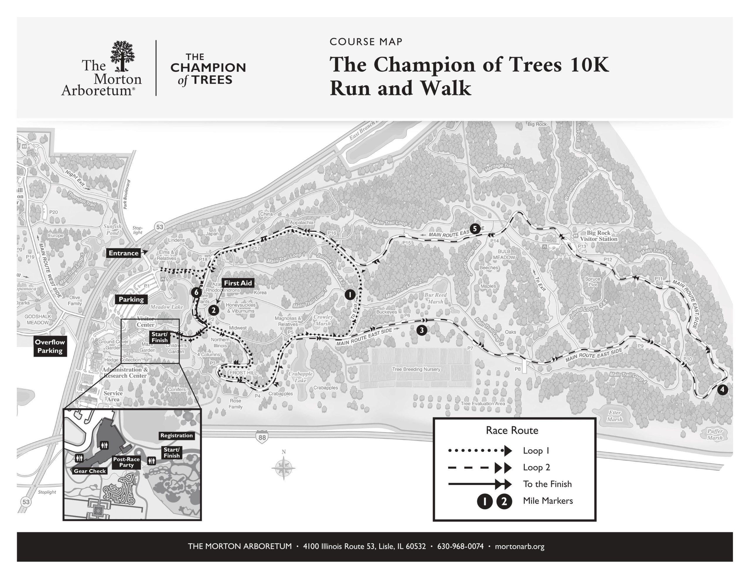 The Champion of Trees 10K | The Morton Arboretum