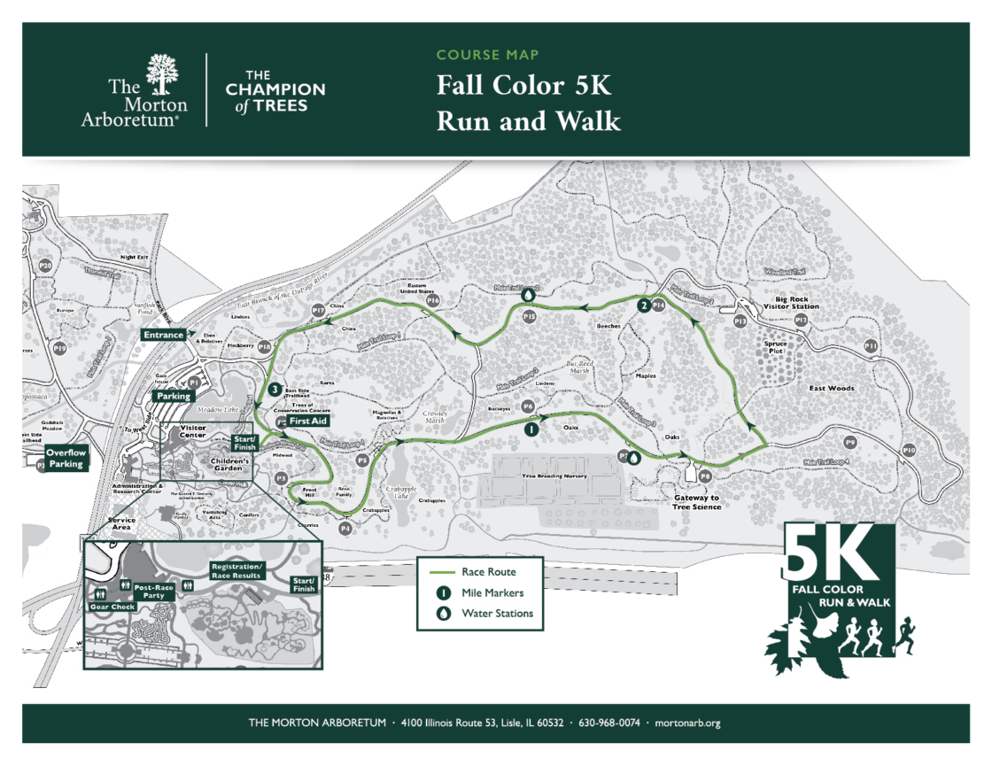 Fall Color 5K Run and Walk | The Morton Arboretum