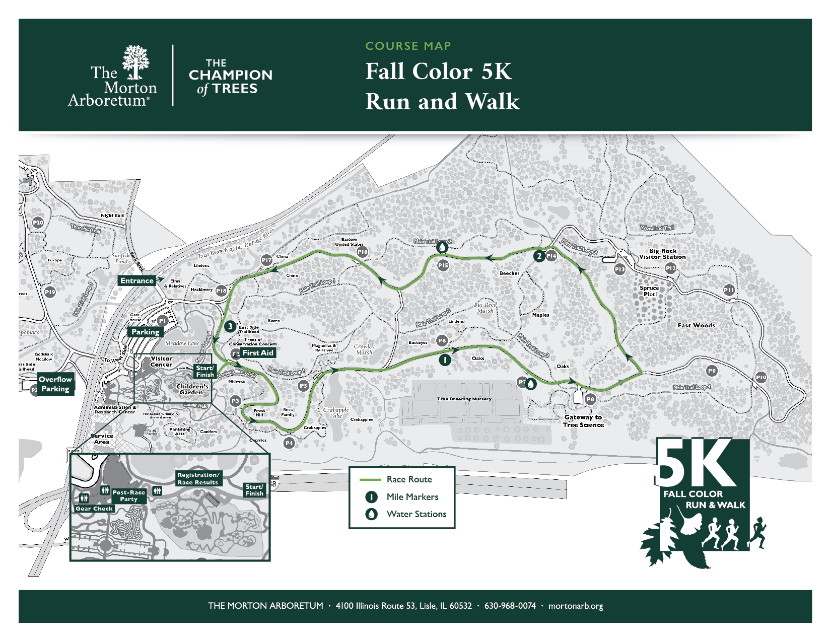 Fall Color 5K Run and Walk | The Morton Arboretum